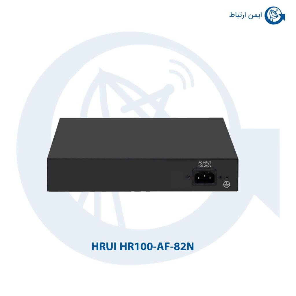 سوئیچ شبکه HRUI مدل HR100-AF-82N | سویچ HR100AF82N